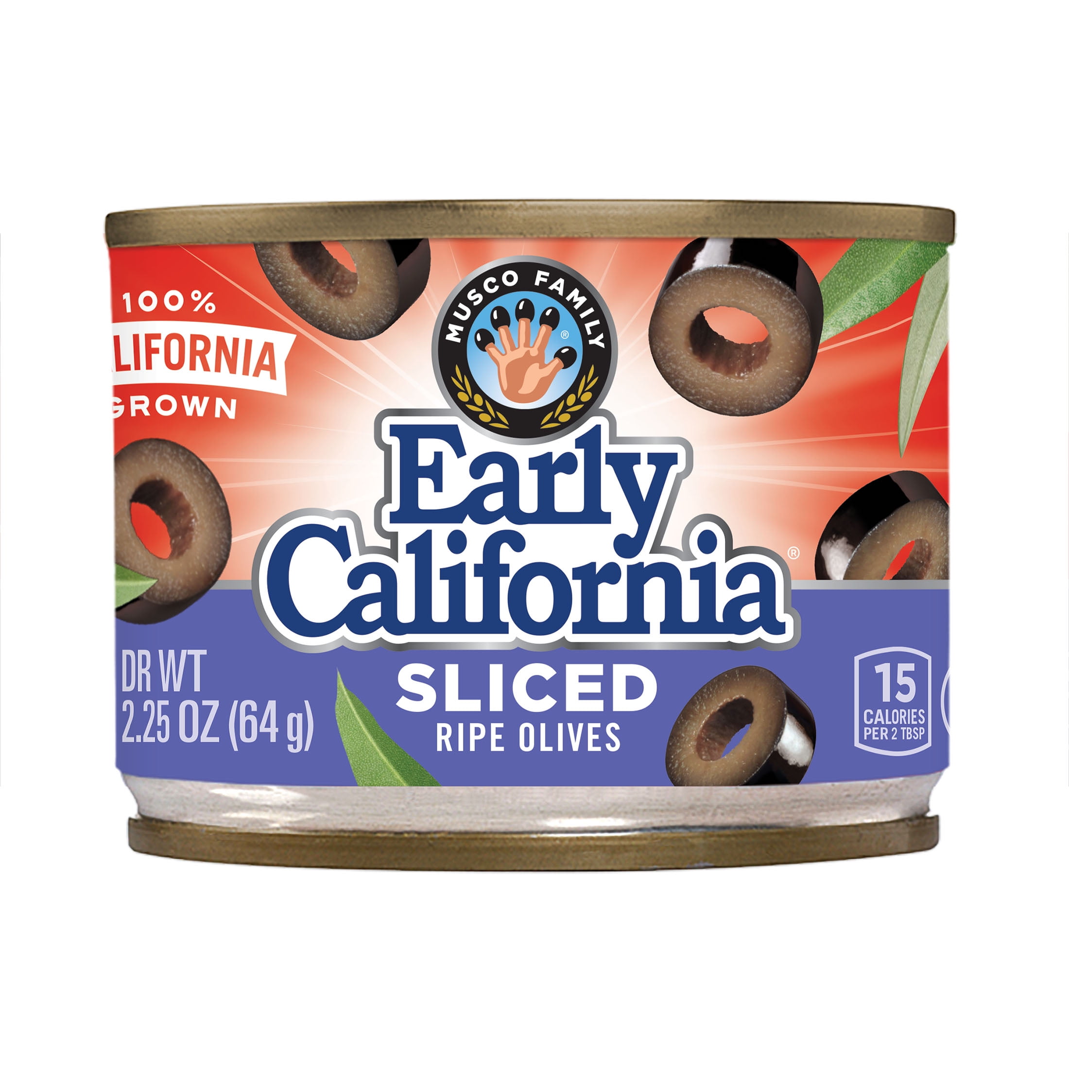 Early California Ripe Olives, Sliced, 2.25 Oz - Walmart.com