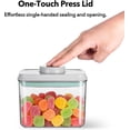 Airtight Food Storage Container with One-Touch Lid, 8-Piece Set (1.3, 2 ...