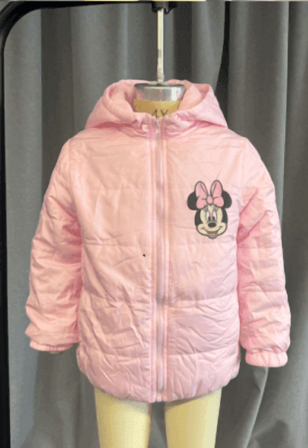 Disney Baby Girl Puffer Jacket Winter Warm Hooded Outerwear Snow Coat ...