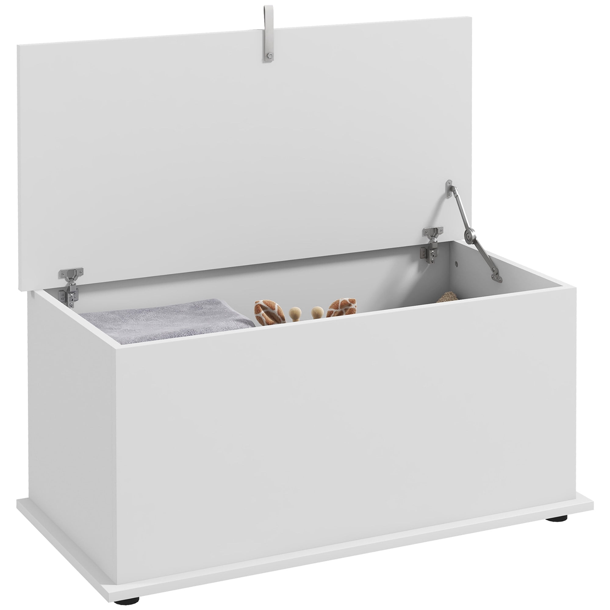 Click here for Homcom Lift Top Storage Chest With 2 Safety Hinges... prices