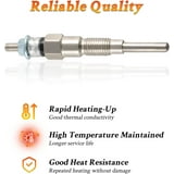 3Pack Glow Plug Compatible with Kubota D722 D902 D905 D1005 D1105 V1505 ...