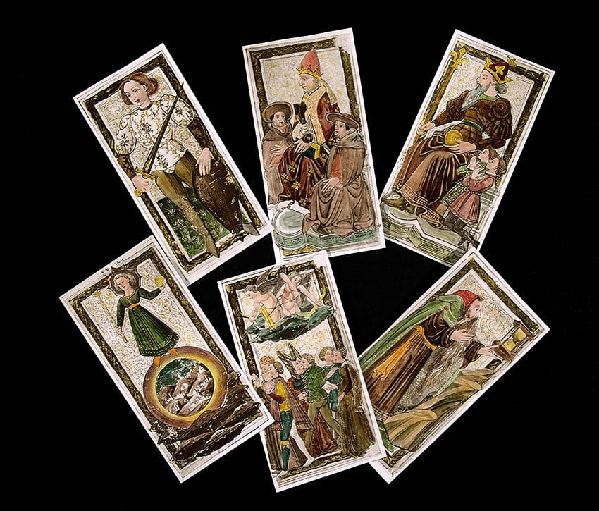 French Art Tarot Cards 15Th Century Private Collection C662 Art France ...