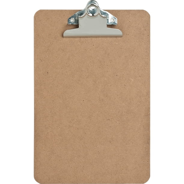 Sparco 6" x 9" Hardboard Clipboard - Walmart.com