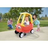 Little Tikes Cozy Coupe Ride On Toy with Push Car Handle for Toddlers ...