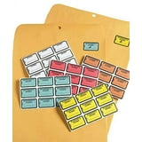 Tabbies Color-coded Legal Exhibit Labels 1.62" x 1" Length - Yellow ...