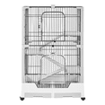 Yaheetech 4-Level Rolling Small Animal Cage With Platform and Ramp ...