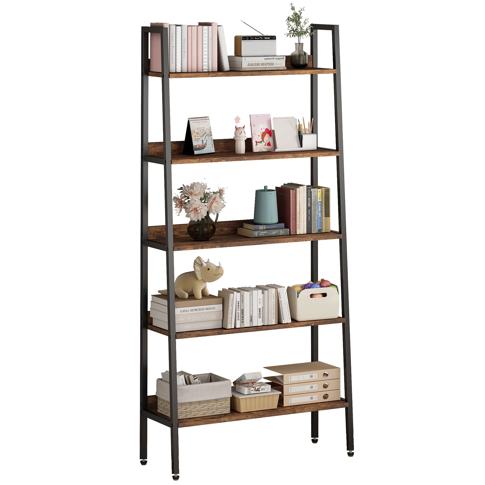 Click here for Dragonpad Usa 5 Tier Bookshelf Home Office Book Sh... prices