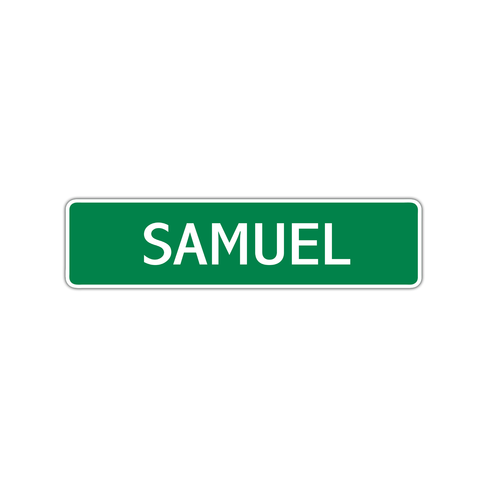 Samuel Boys Children Name Letter Printed Label Novelty Kids Indoor ...