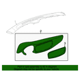 Genuine OEM GM Part # 84714244 Dash Panel - Walmart.com