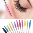 Crystal Eyelash Brush, Disposable Mascara Wands, Lash Spooly Brushes ...