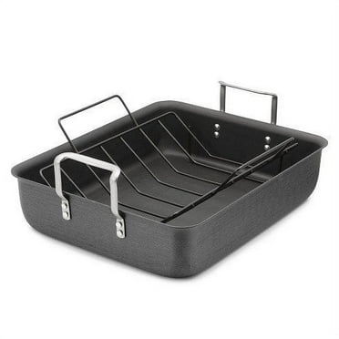 Cuisinart MultiClad Pro Stainless Steel Large Roaster with Handles, 16 ...