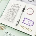 4Pcs 4 Styles Clear Silicone Stamps for DIY Scrapbooking oto Album ...