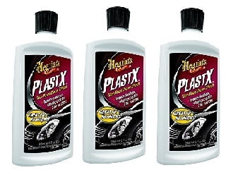 Meguiar's G12310 PlastX Clear Plastic Cleaner & Polish - 10 oz. (3 pack ...