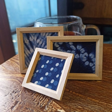 Cheers Tie-dye Picture Frame Exquisite Wood Rustic Style Dyeing Photo ...