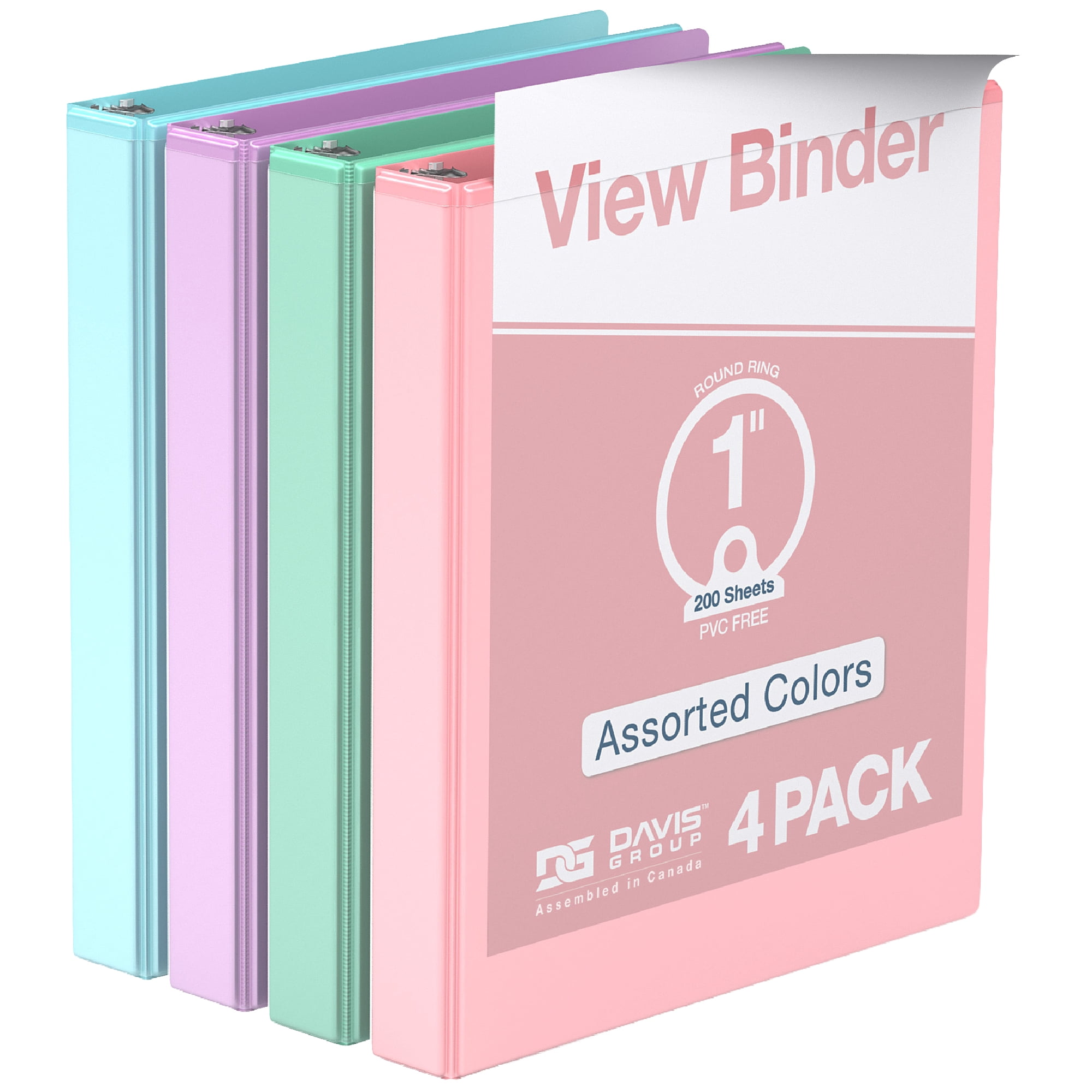 Click here for Davis Group Economy 3-Ring View Binders  1 Round R... prices