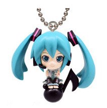 Bandai Gashapon Vocaloid Hatsune Miku Swinger Part 2 Mini Figure Mascot ...
