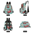 Quilted Backpack Fashion Backpack 10.23*5.11*12.59 Inch Women's Fashion ...