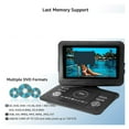 DVD Player Portable Car TV 13.9 Inch Big Players LCD Screen For Game FM ...