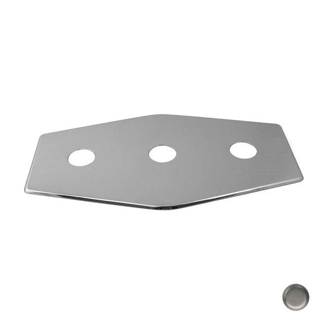 Westbrass 3-Hole Remodel Plate in Satin Nickel - Walmart.com