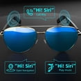 Smart glasses with mic & speaker. HIFI sound for calls and music. Anti ...