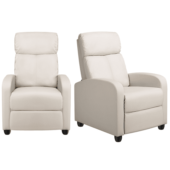 Faux Leather Recliners