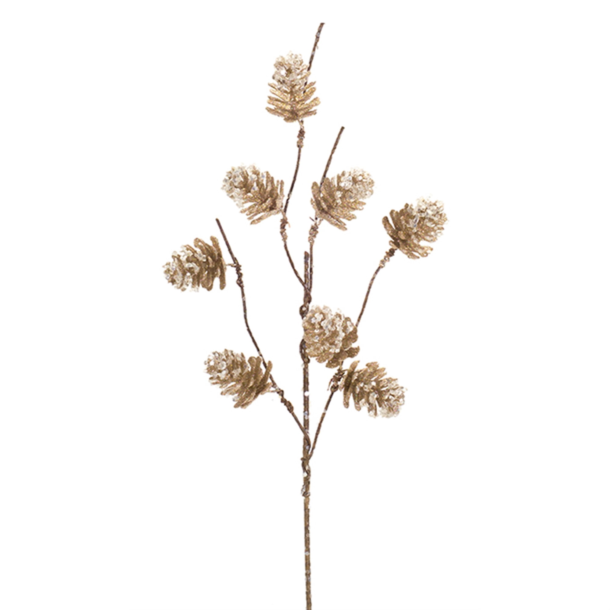 Melrose Pine Cone Spray - Set of 12 - Walmart.com