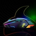 Adjustable 6400dpi Mice Computer Mouse LED Backlight for Office Home ...
