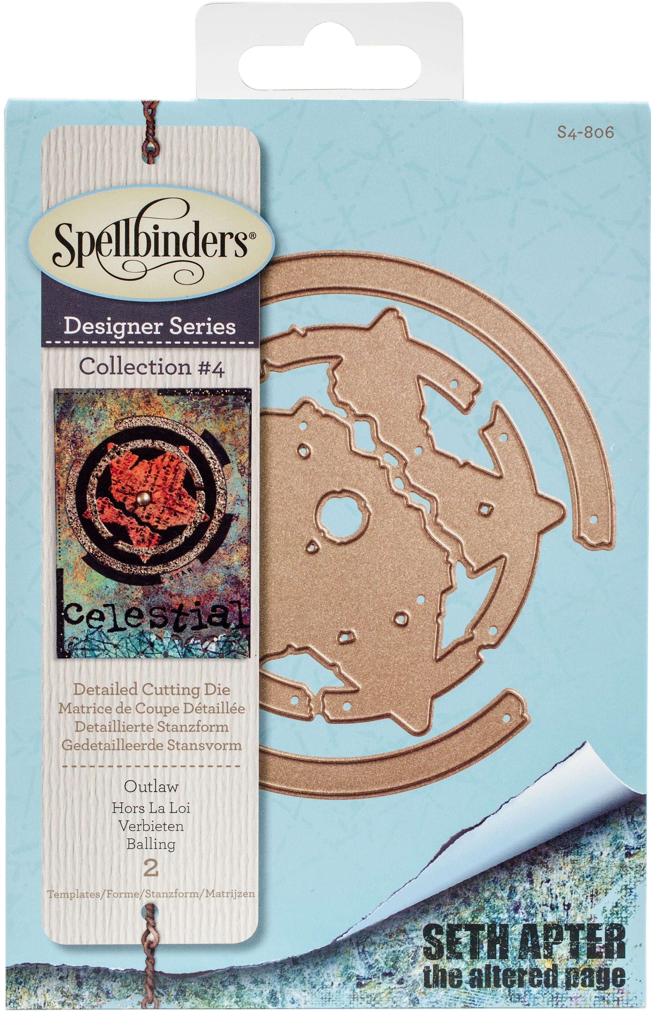 Spellbinders Collection #4 Designer Series By Seth Apter-Outlaw 3.20 ...