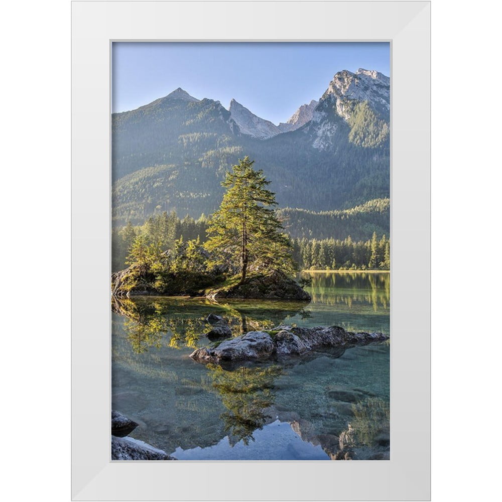 Looney, Hollice 23x32 White Modern Wood Framed Museum Art Print Titled ...
