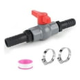 1 Inch PVC Ball Valve with Hose Connector Smooth Flow and Secure ...