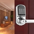 Aiqidi Keyless Entry Door Lock, Smart Electronic Password, Digital Code ...