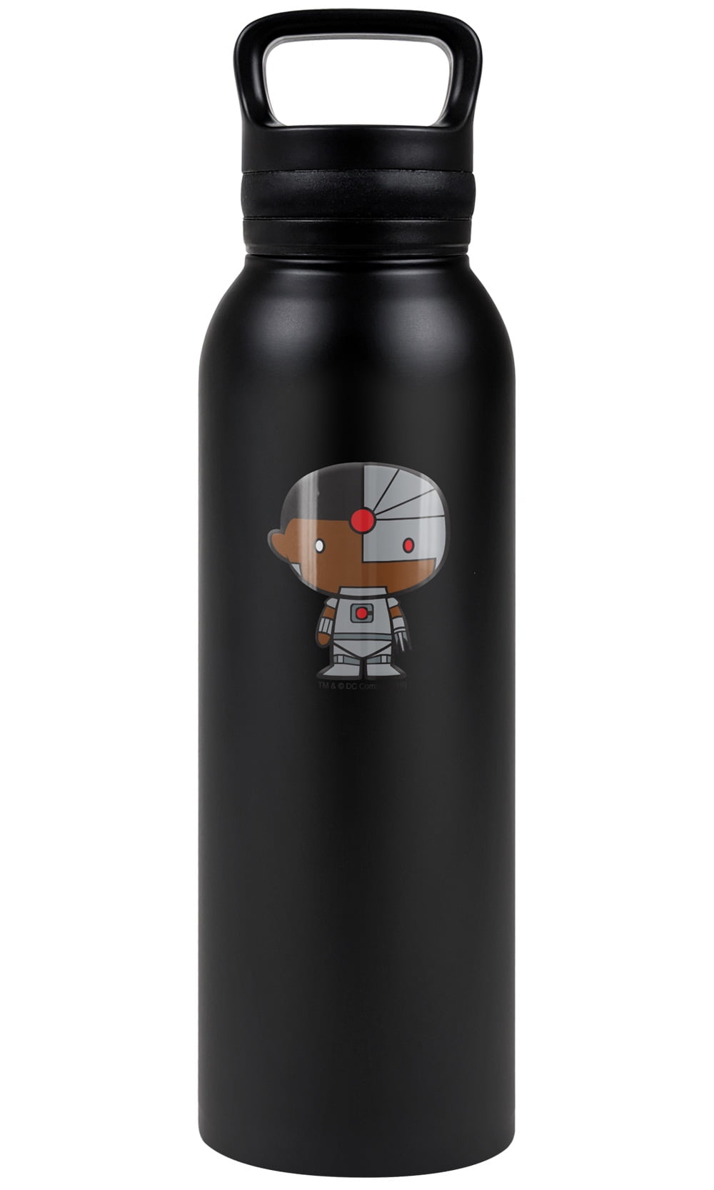 DC Cyborg Official Cyborg Chibi 24 oz Insulated Canteen Water Bottle ...