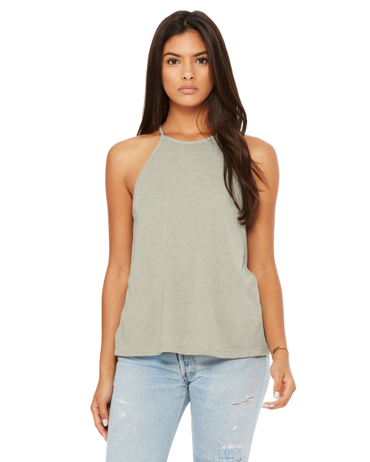 Bella + Canvas Ladies' Flowy High Neck Tank - 8809 - Walmart.com