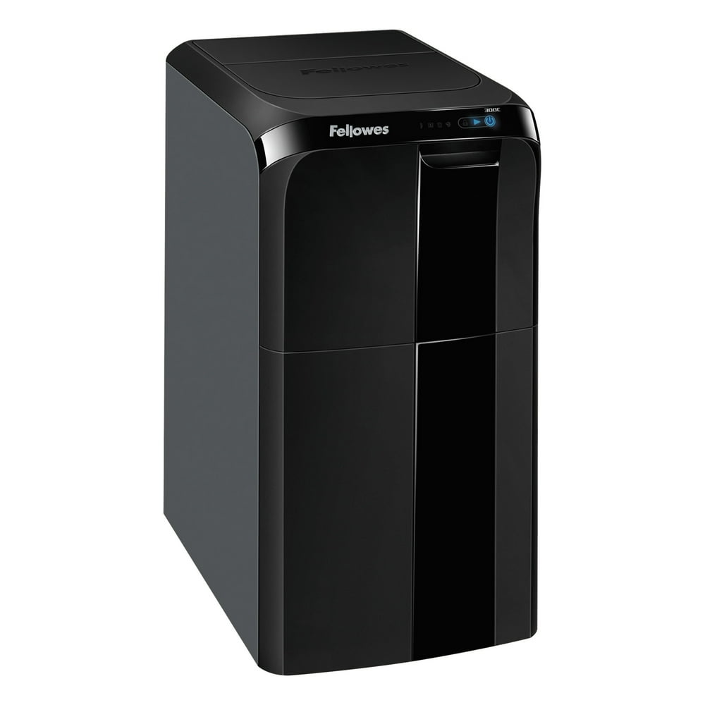 Fellowes AutoMax 300C Auto Feed Heavy-Duty Cross-Cut Shredder, 300 ...