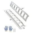 Aluminum Ramps, 1 8810 lbs Heavy-Duty Ramps with TopAttaching End ...