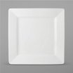 Tuxton 12.12 in. Pearl White Square Plate - Walmart.com