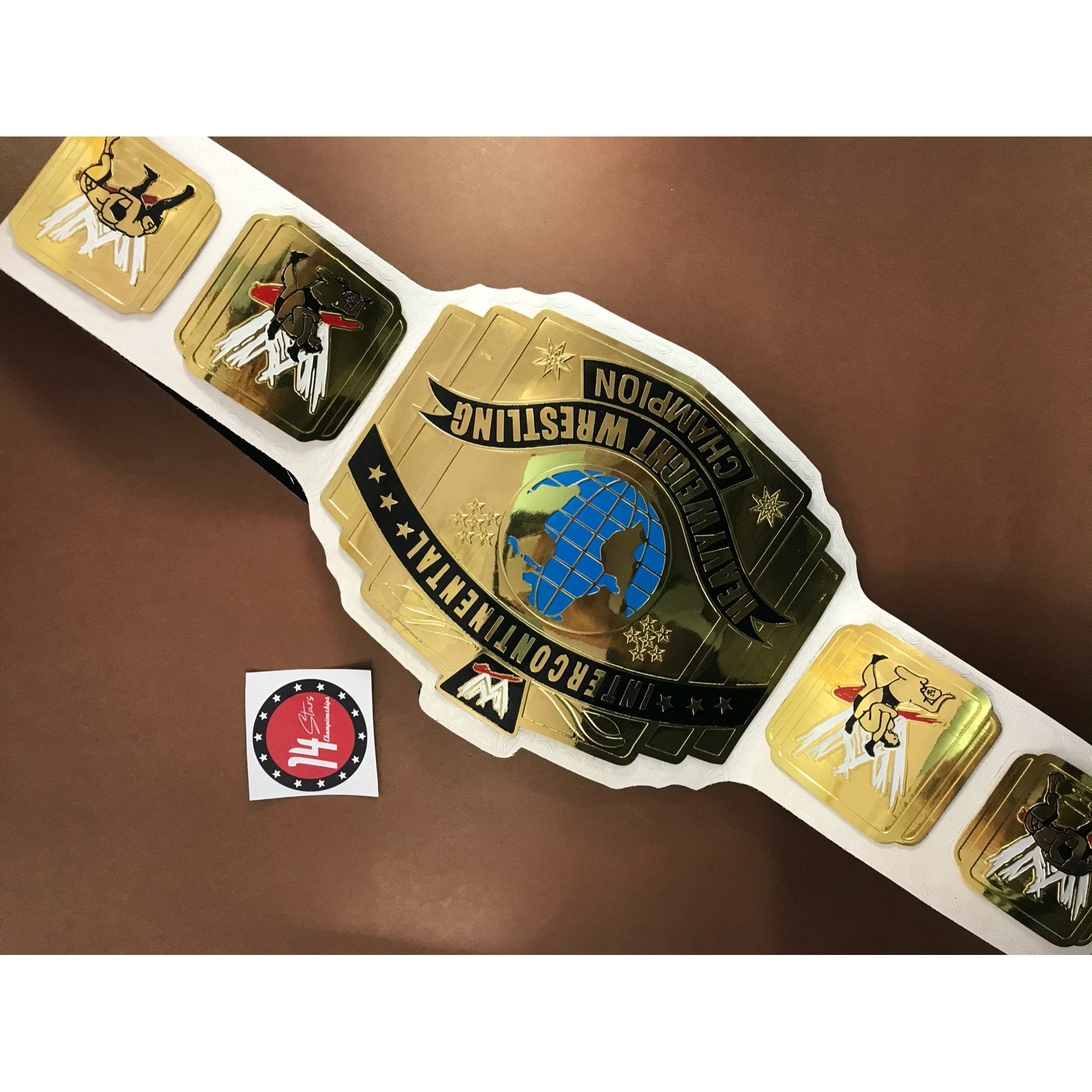 Click here for 12stars Wwe White Intercontinental Heavyweight Wre... prices