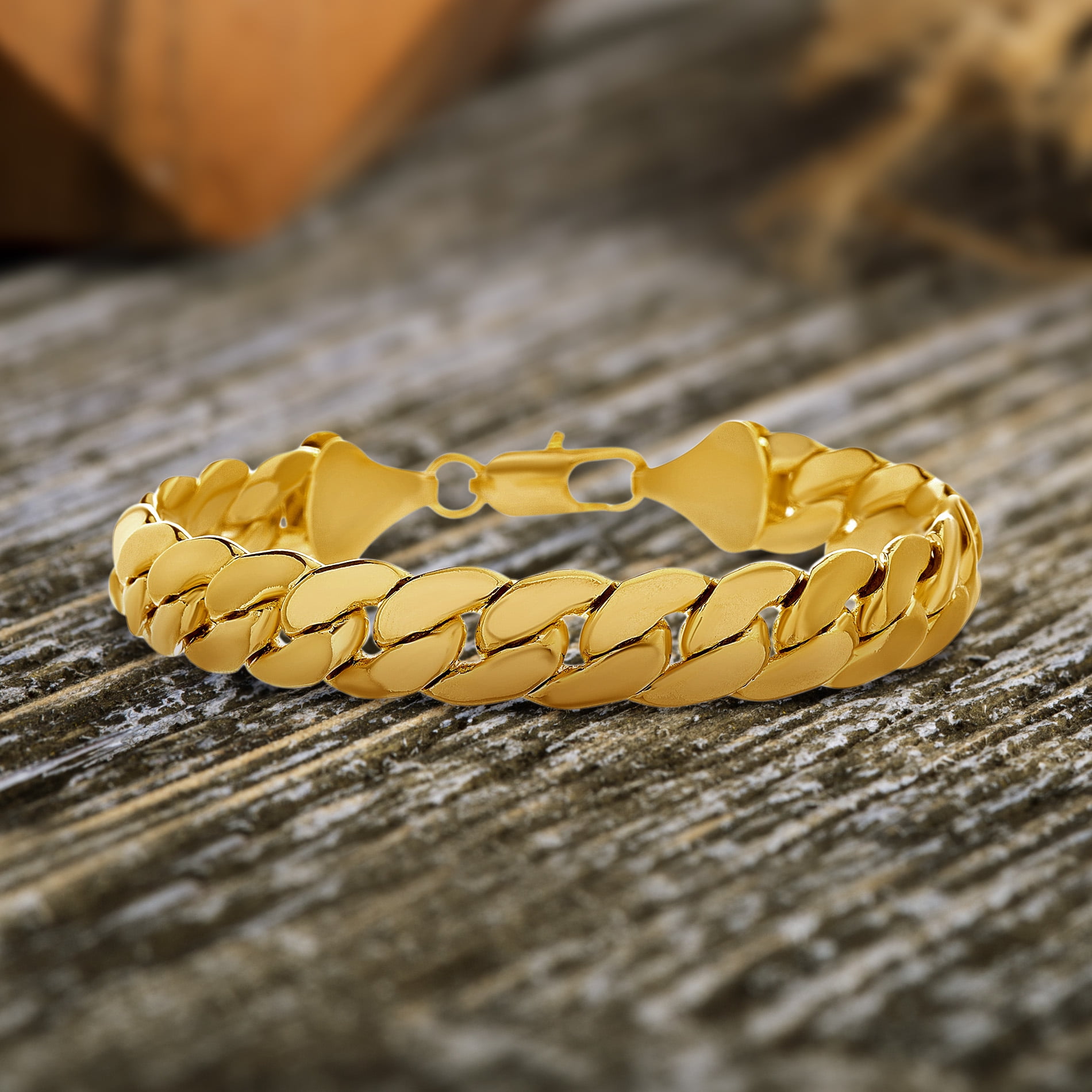 Gold Chain Bracelet Designs For Men