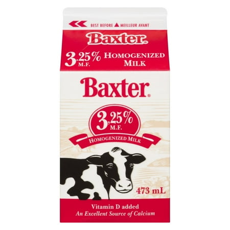 Baxter 3.25% Homogenized Milk | Walmart Canada