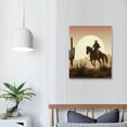 COMIO Boho Western Room Decor,Howdy Quote Sign Cowboy Wall Art Print ...