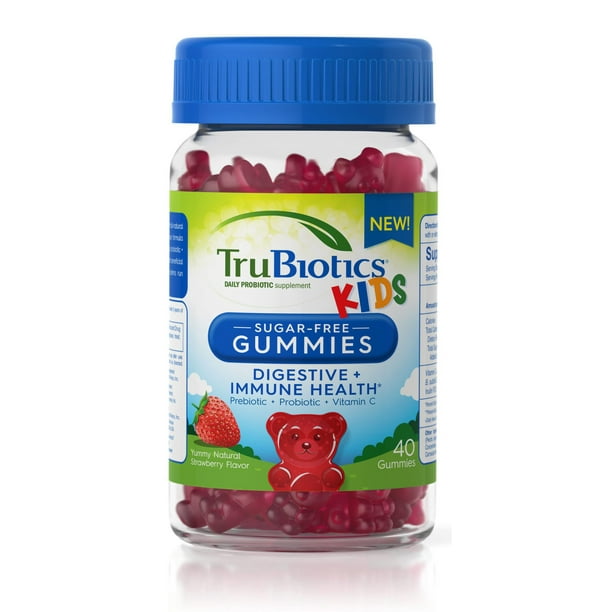 TruBiotics Kids Daily Probiotic Gummies, Digestive & Immune Health ...