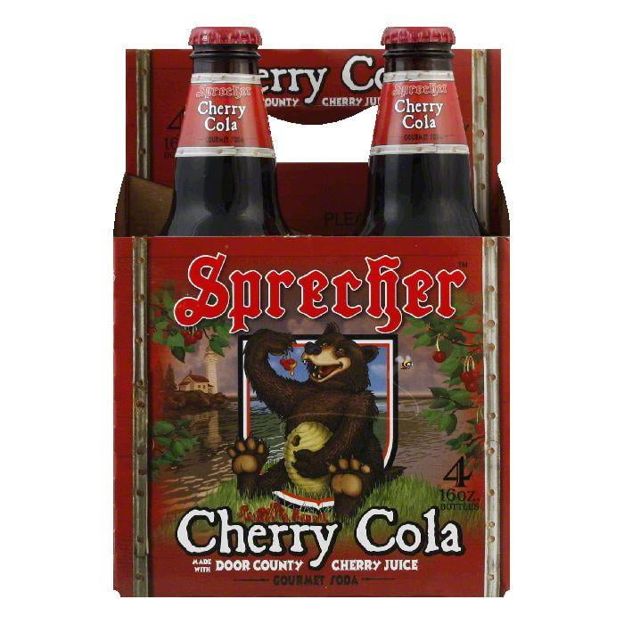 Sprecher Cherry Cola 4 pack, 64 OZ (Pack of 6) - Walmart.com