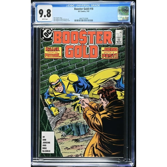Booster Gold #18 - CGC 9.8 Comic Book - Walmart.com