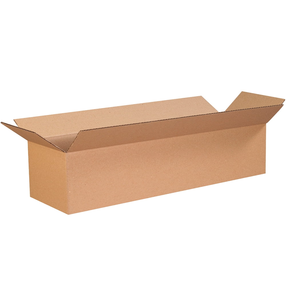 Box Partners Corrugated Boxes 26" x 6" x 6" Kraft 25/Bundle 2666 ...