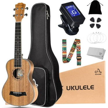 "ADM 23"" Beginner's Concert Ukulele Kit - Perfect Musical Instrument ...