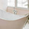 Kibi Cube Floor Mount Tub Filler With Hand Shower - Chrome - Walmart.com