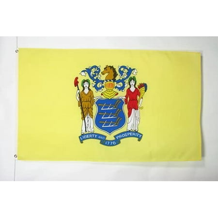 New Jersey Flag 2' x 3' - US State of New Jersey Flags 60 x 90 cm ...