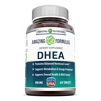 Amazing Nutrition DHEA Supplement, 100mg, 60 Tablets - Walmart.com