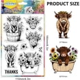1 Sheet PVC Plastic Clear Stamps for DIY Scrapbooking Photo Album ...