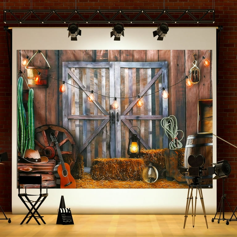 Cowboy Backdrop